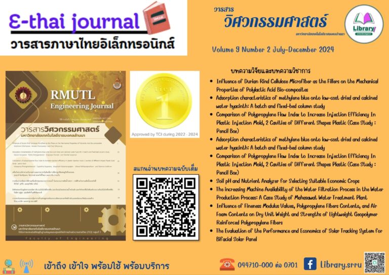ห้องสมุด สำนักวิทยบริการและเทคโนโลยีสารสนเทศ | library.srru.ac.th